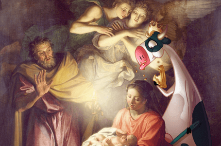 La galette qui meuh ! - La vache qui meuh - Studio de communication ...