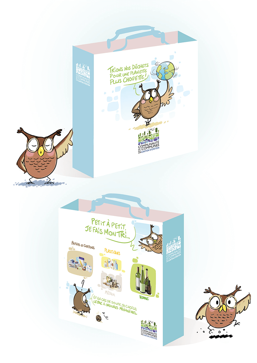 Triez pour votre salut ! - La vache qui meuh - Studio de communication ...